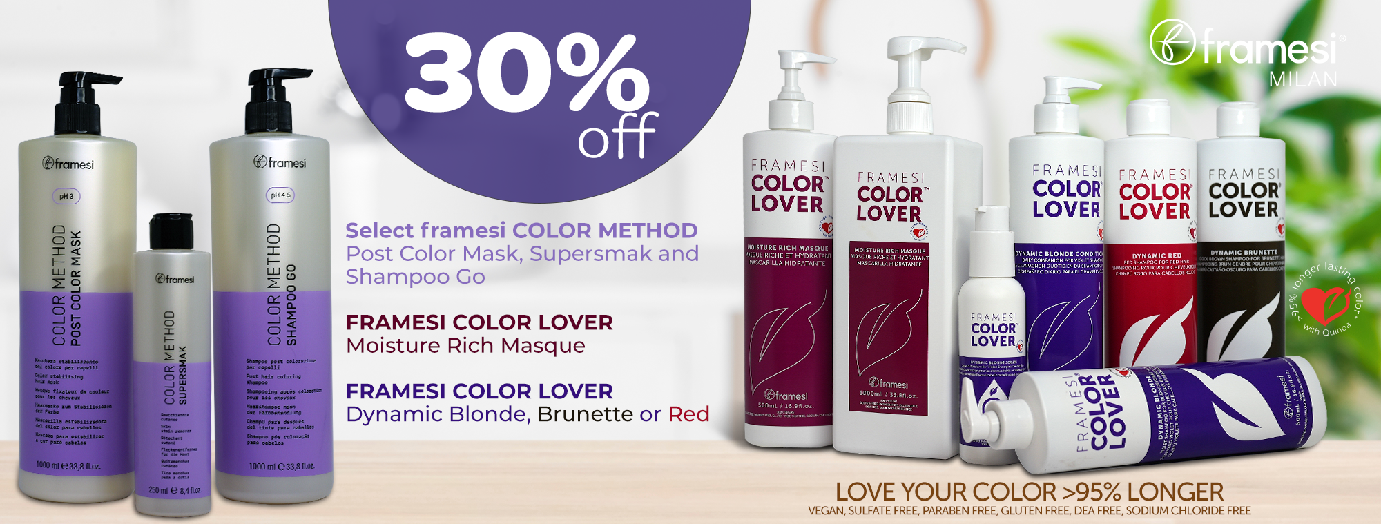 Professional Hair Color Products | framesi