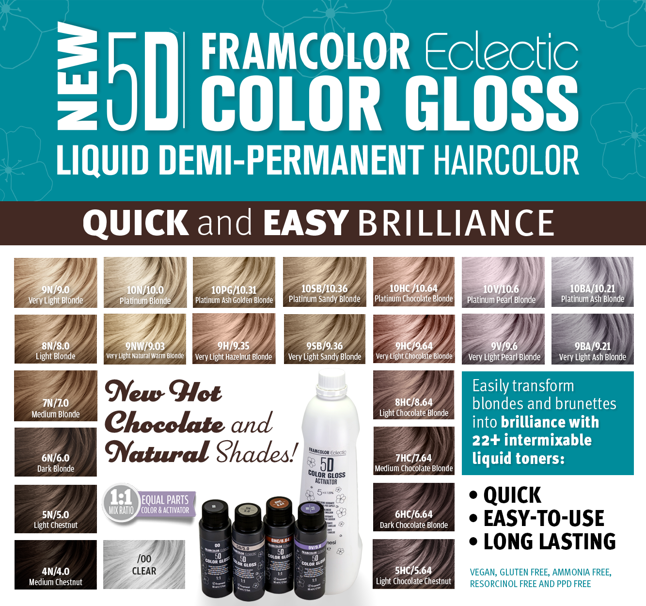 Professional Hair Color Products | framesi